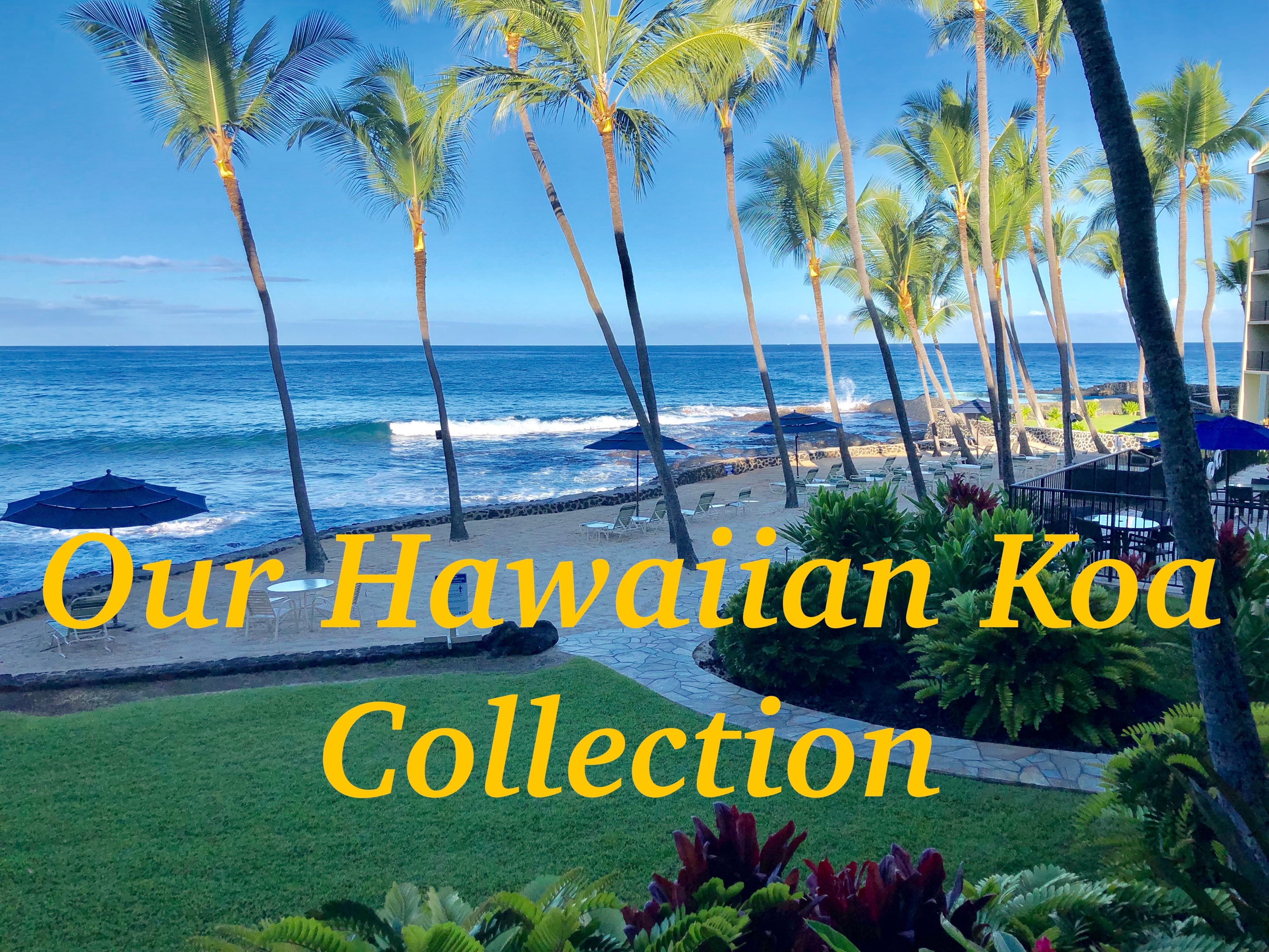 Hawaiian koa collection